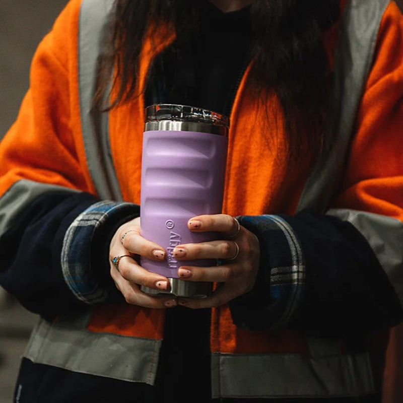 600ml Grip Tumbler - Commando Green by FRIDGY -OzCampingWarehouse