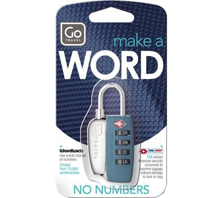 Wordlock Tsa by GO TRAVEL -OzCampingWarehouse