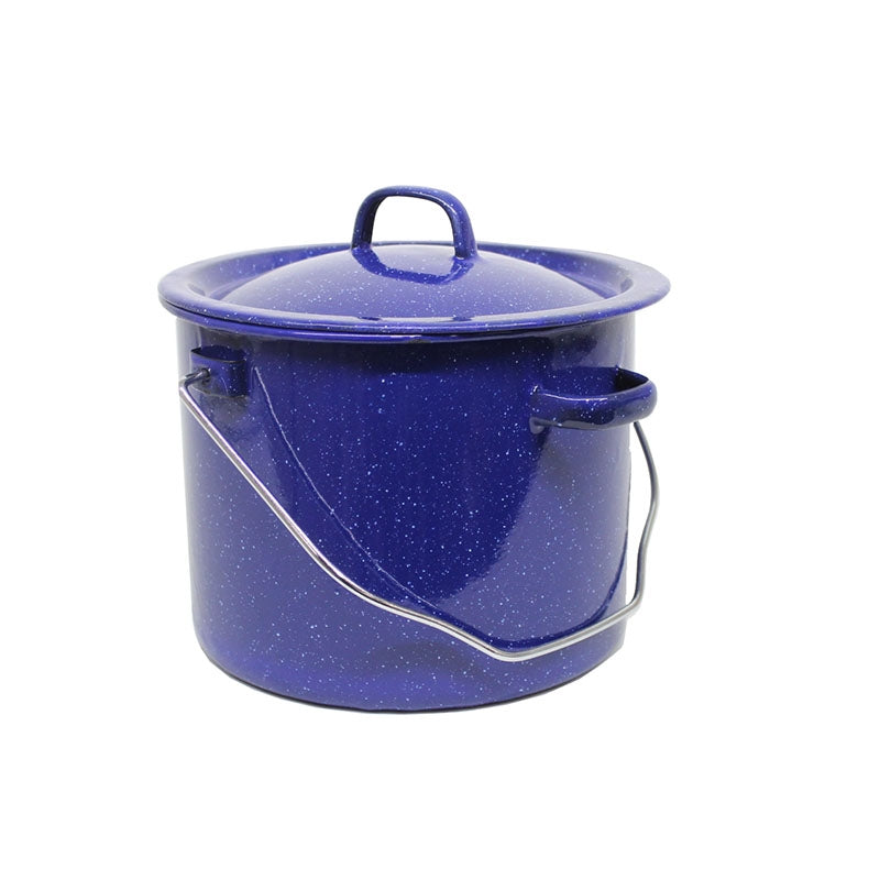 1.5Qrt Enamel Billy Can by OUTBOUND -OzCampingWarehouse
