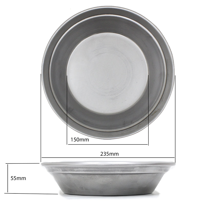 9" Carbon Spun Steel Gold Pan by OUTBOUND -OzCampingWarehouse